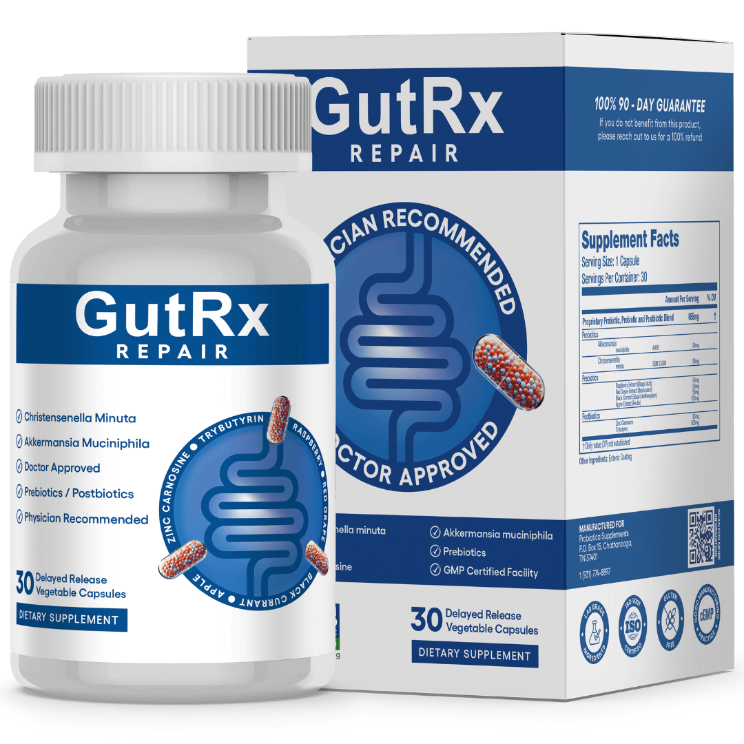 All Products – Prebiotics & Probiotics | GutRx®