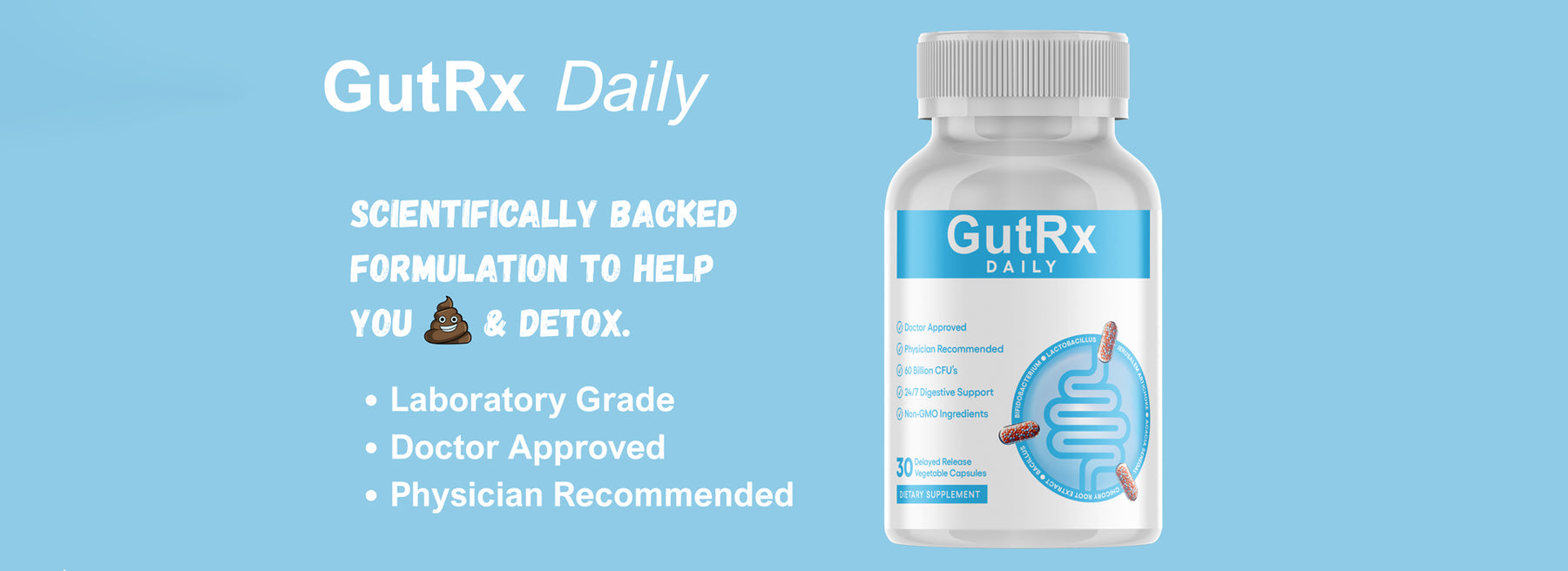 GutRx® Probiotic Supplements